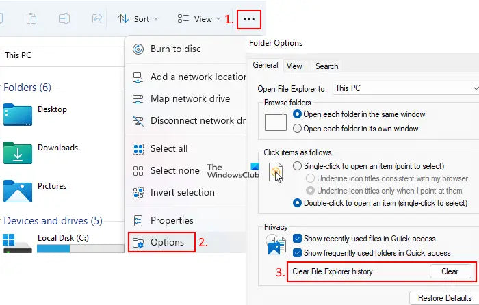Recent Files History How To Use File History In Windows 10 And 11