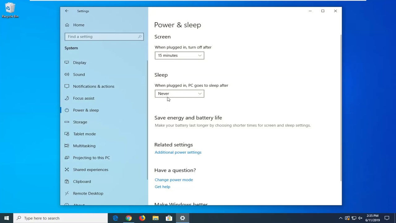How Do I Change The Power Settings On My Windows 10 How To Enable