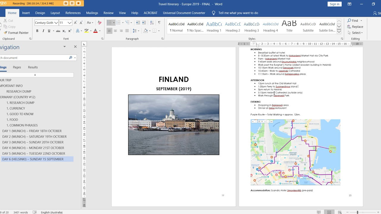Microsoft Travel Itinerary Template Free Itinerary Templates