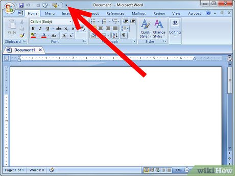 Customizing The Quick Access Toolbar In Microsoft Word Add Commands To