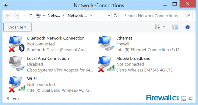 View Network Connections Windows 11/10] Connect To A Wired Network